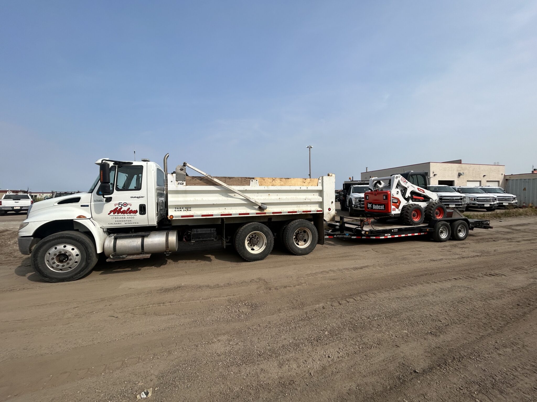 Dump Truck Services - Edmonton - Tandem Dump Trucks